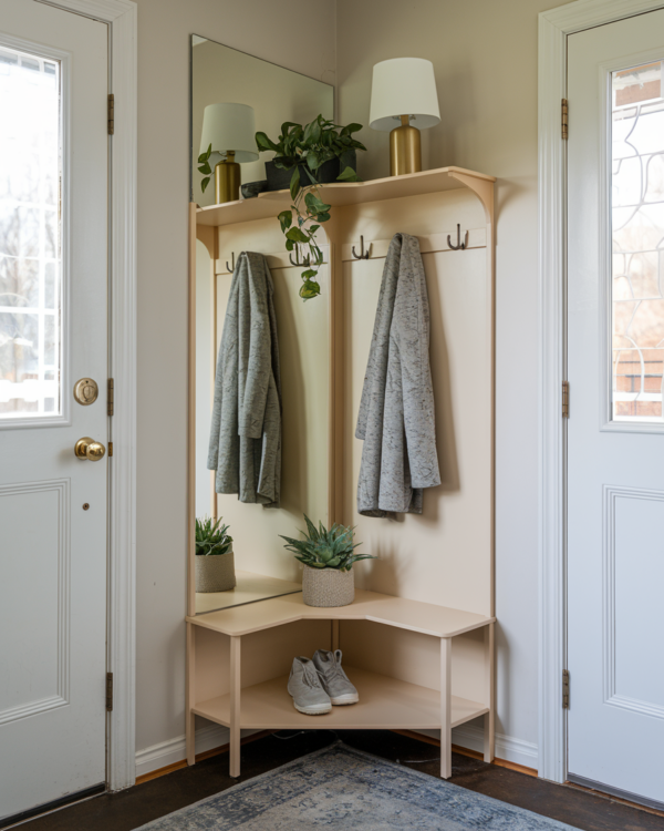 27 Sleek & Stylish Minimalist Entryway Coat Rack Ideas Every Man Needs